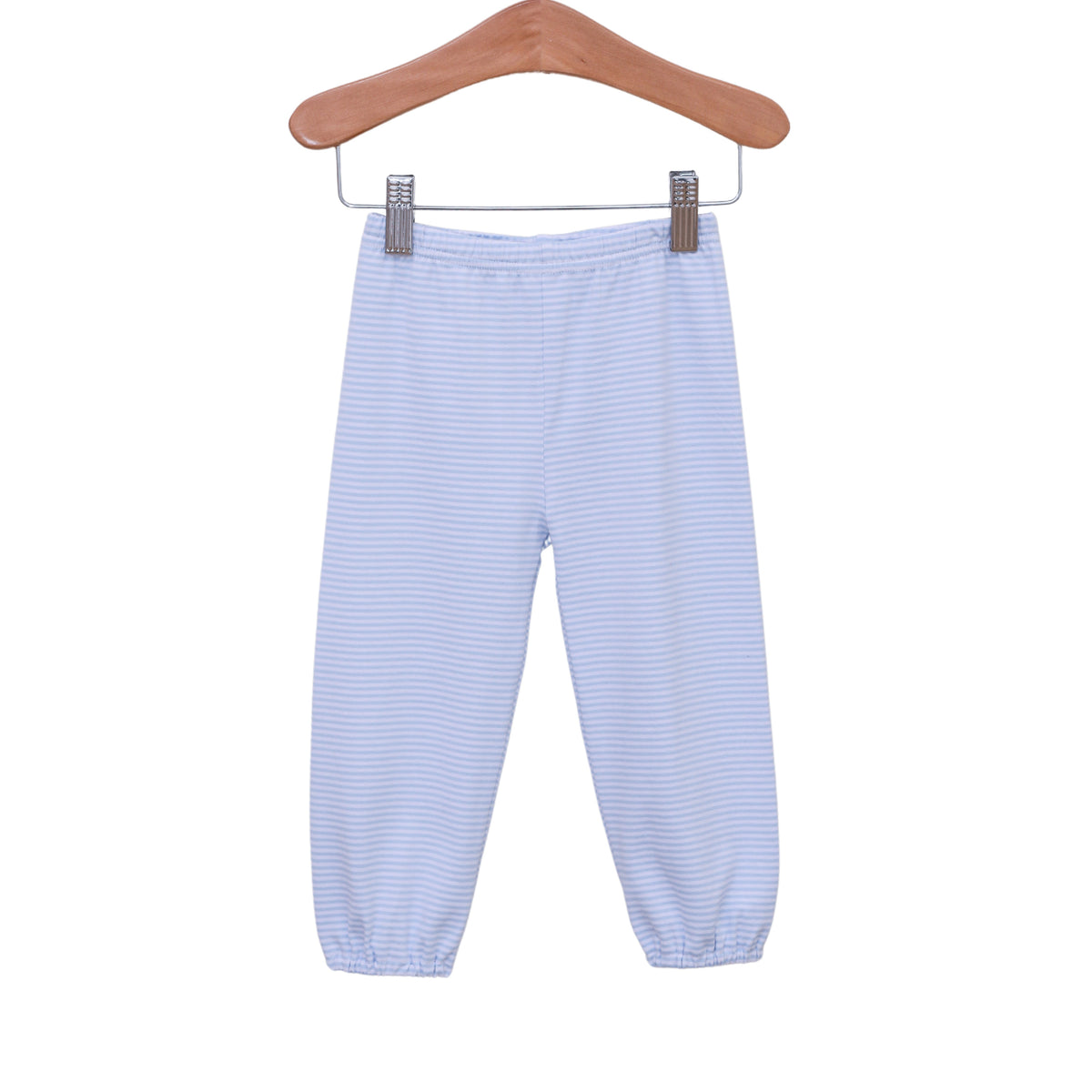 Bloomer Pants- Light Blue Stripe – Trotter Street Kids