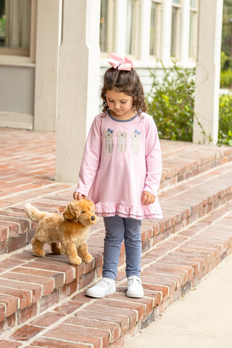 Dog Ruffle Pants Set – Trotter Street Kids