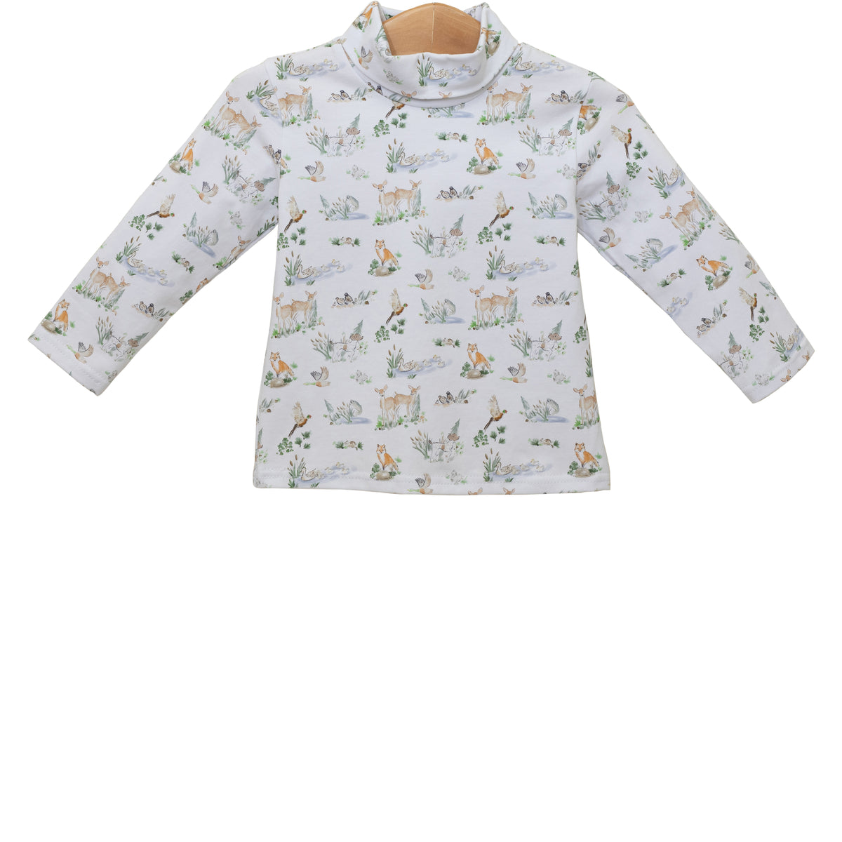 Woodland Friends Turtleneck – Trotter Street Kids