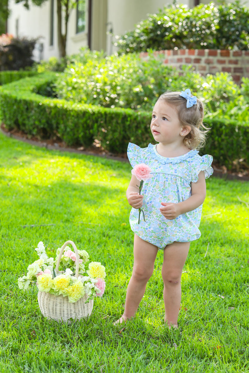 Blooming Floral Ruffle Bubble – Trotter Street Kids